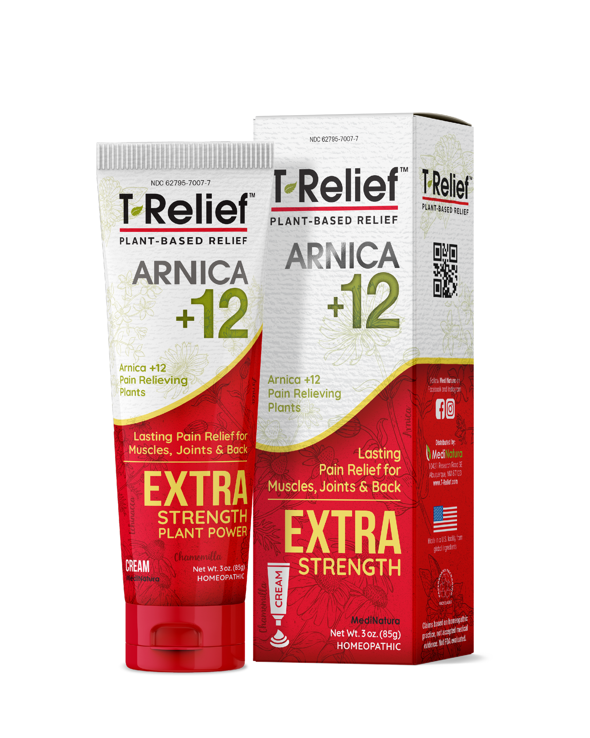 T-Relief Extra Strength Pain - 3oz Cream