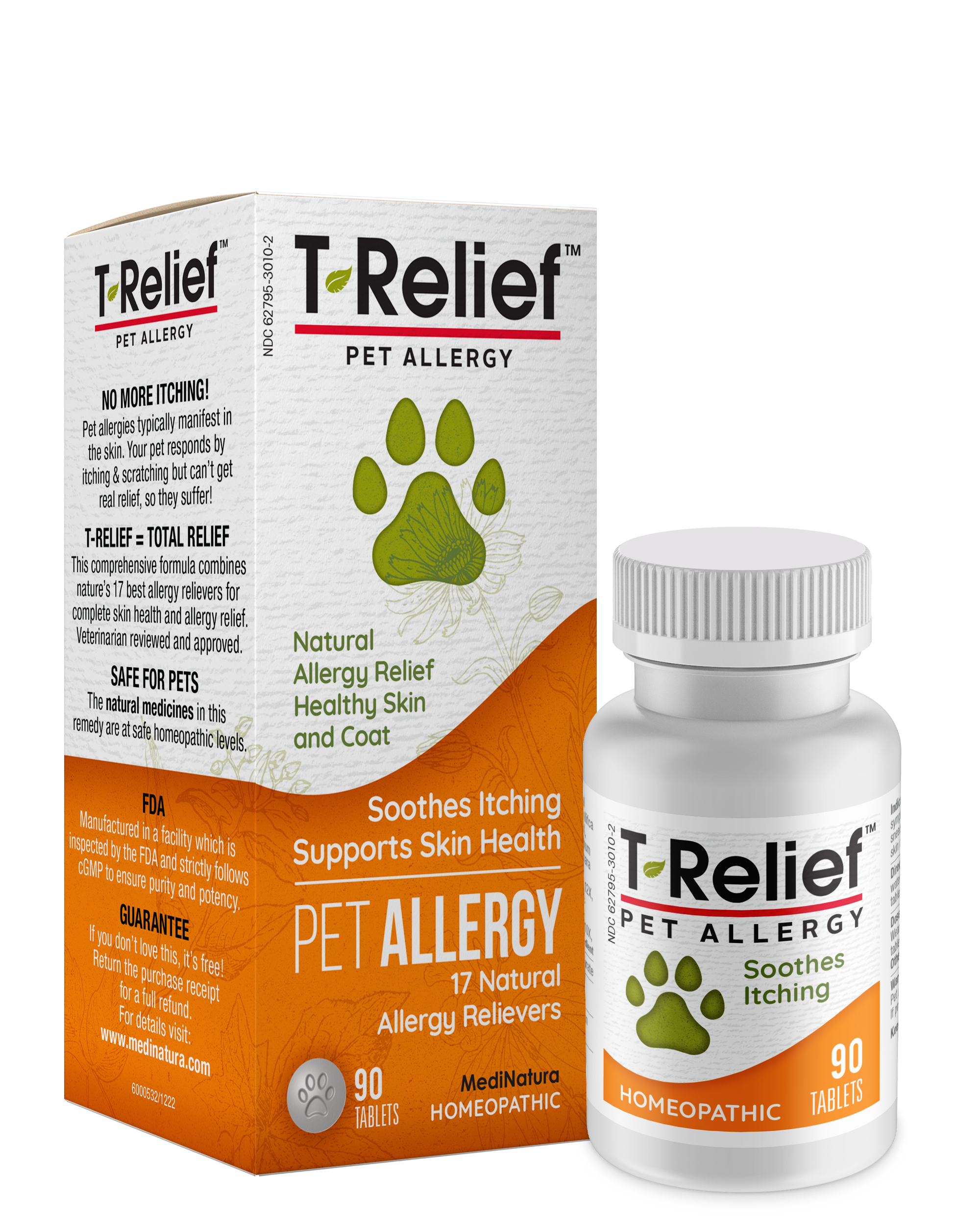 T-Relief Pet Allergy Tablets 90ct